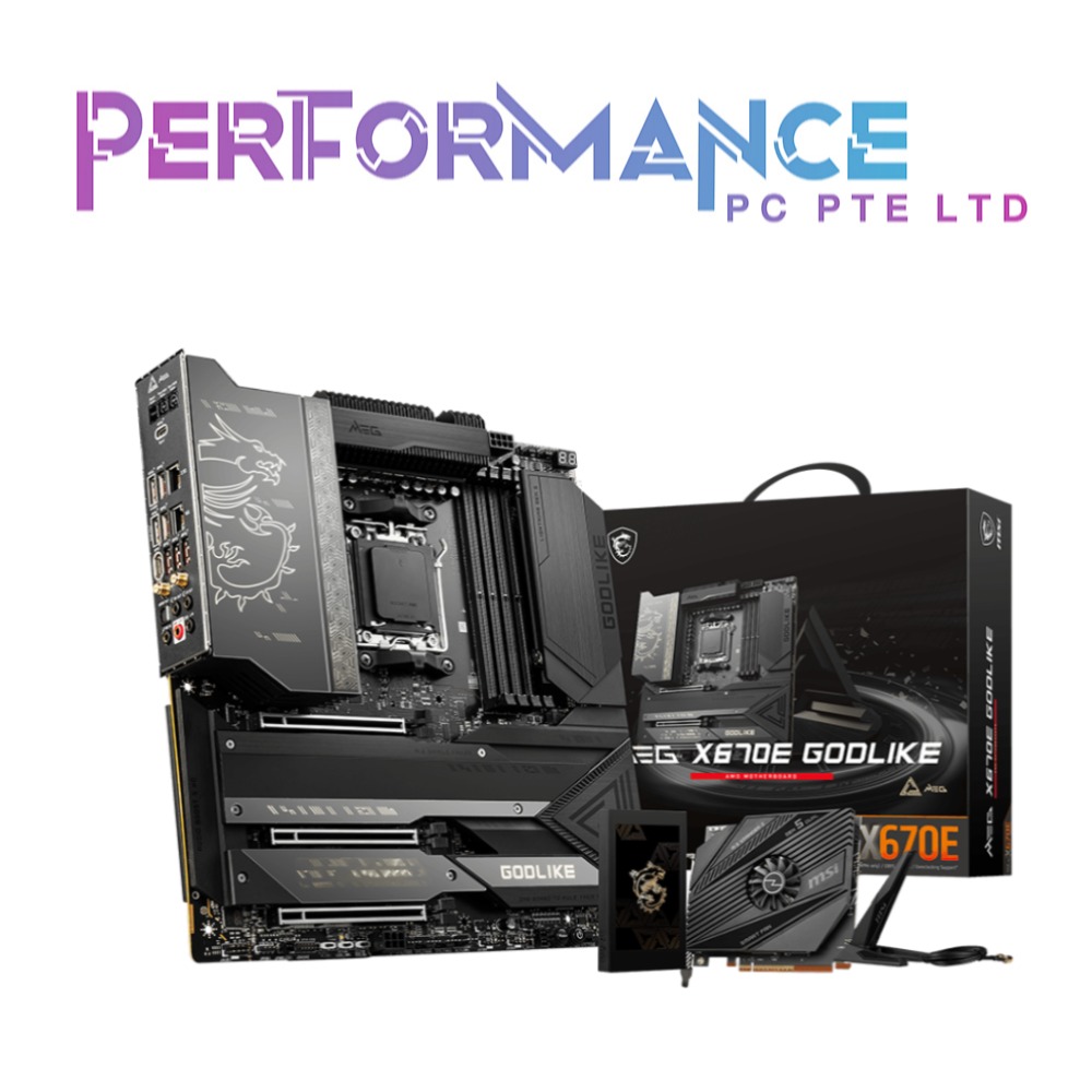 MSI MEG X670E GODLIKE MOTHERBOARD (3 YEARS WARRANTY BY CORBELL ...