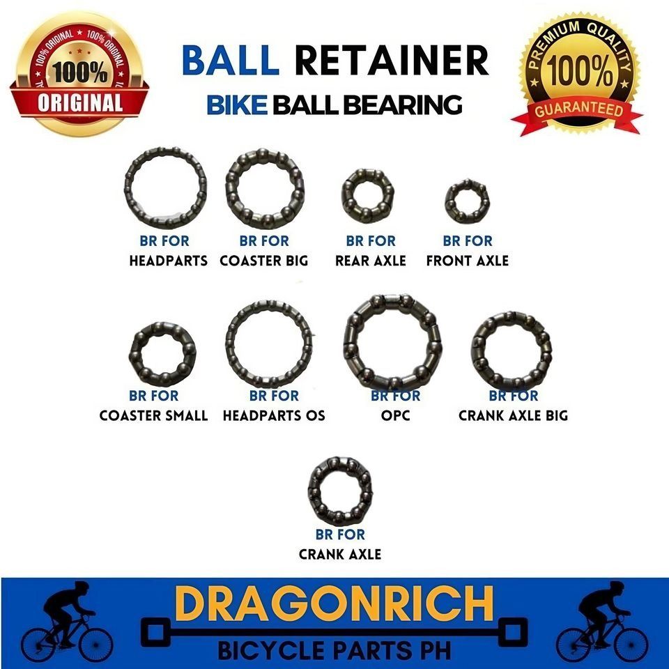 MTB BMX Ball Retainer Bike Bearing For Crank/Headset/English Type/Rear ...