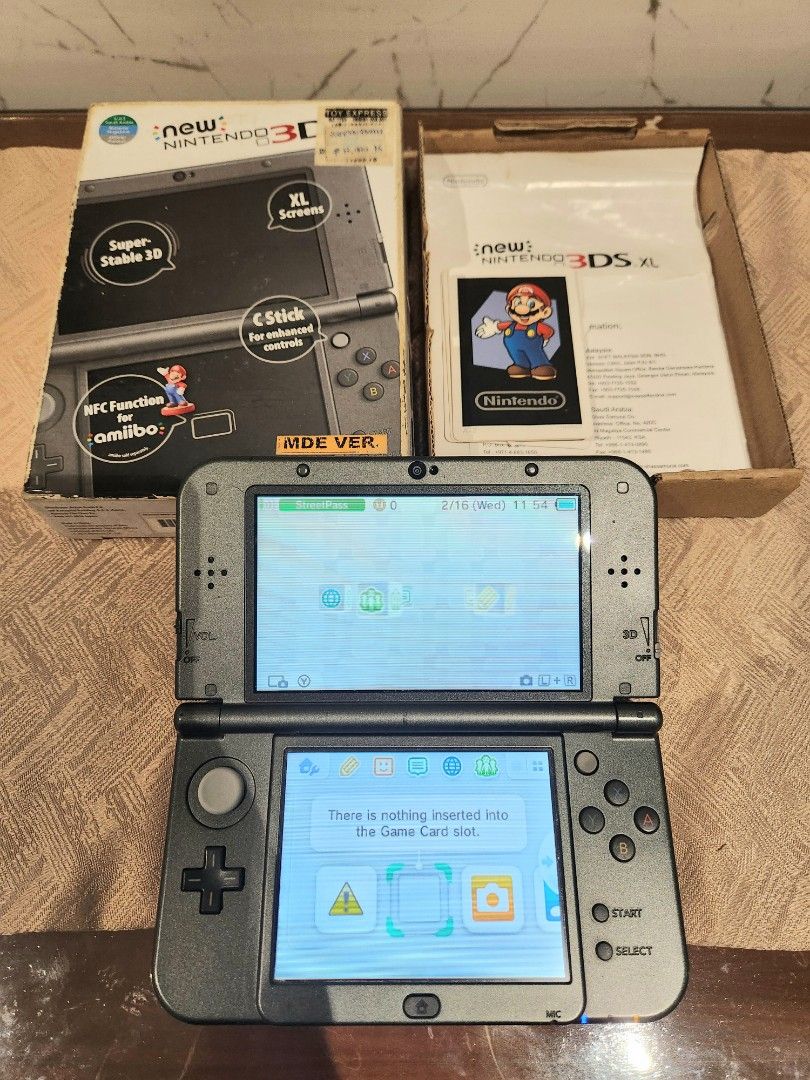 New Nintendo 3DS XL Metallic Black (Complete), Video Gaming, Video Game Consoles, Nintendo on ...