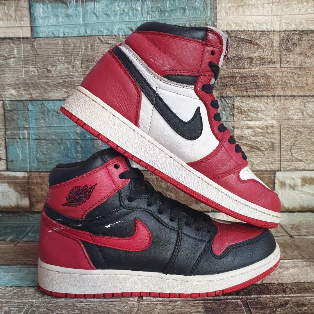Nike Jordan 1 Retro High Homage to Home (Non-Numbered), Fesyen Pria ...