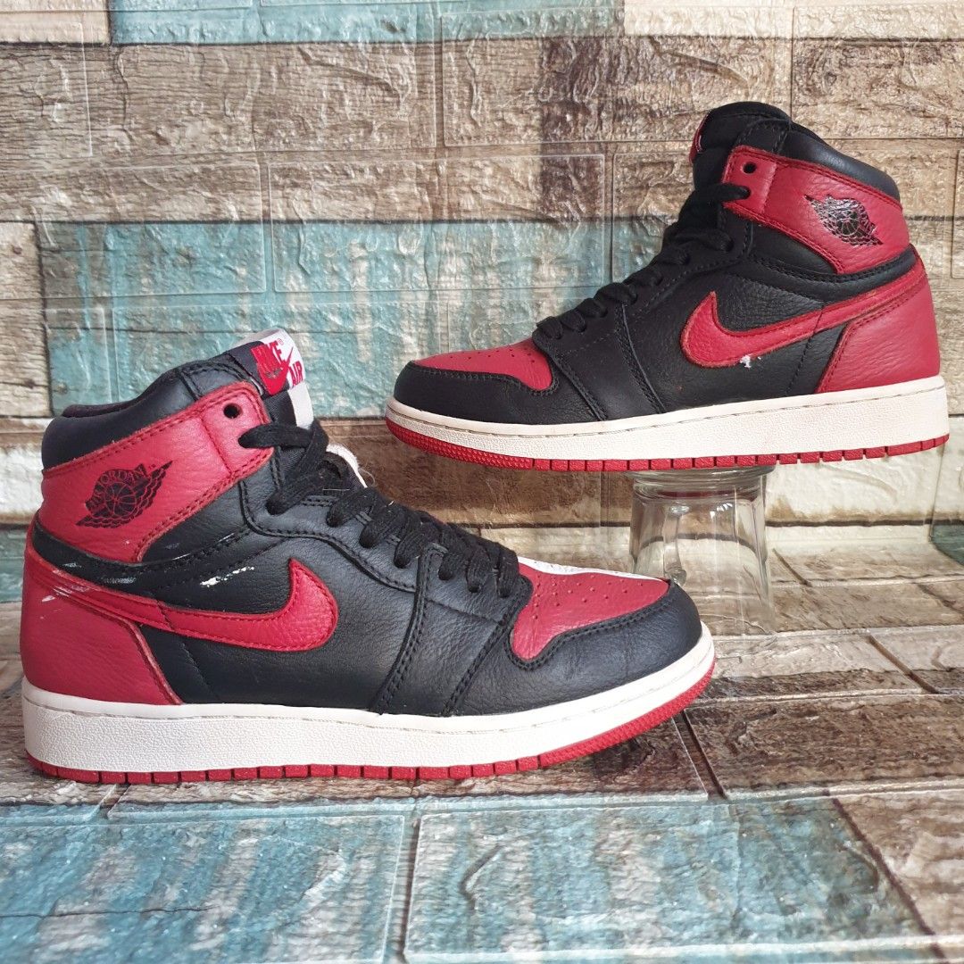 Nike Jordan 1 Retro High Homage to Home (Non-Numbered), Fesyen Pria ...