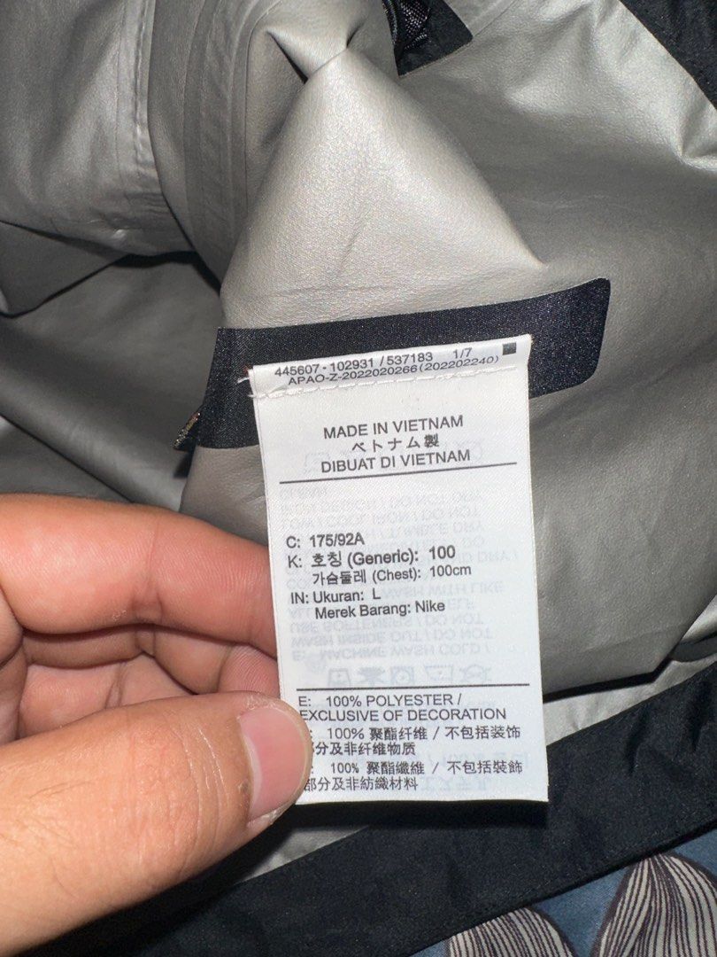 Nike Gortex Storm-FIT ADV Tech Pack GORE-TEX Anorak, Men's Fashion ...