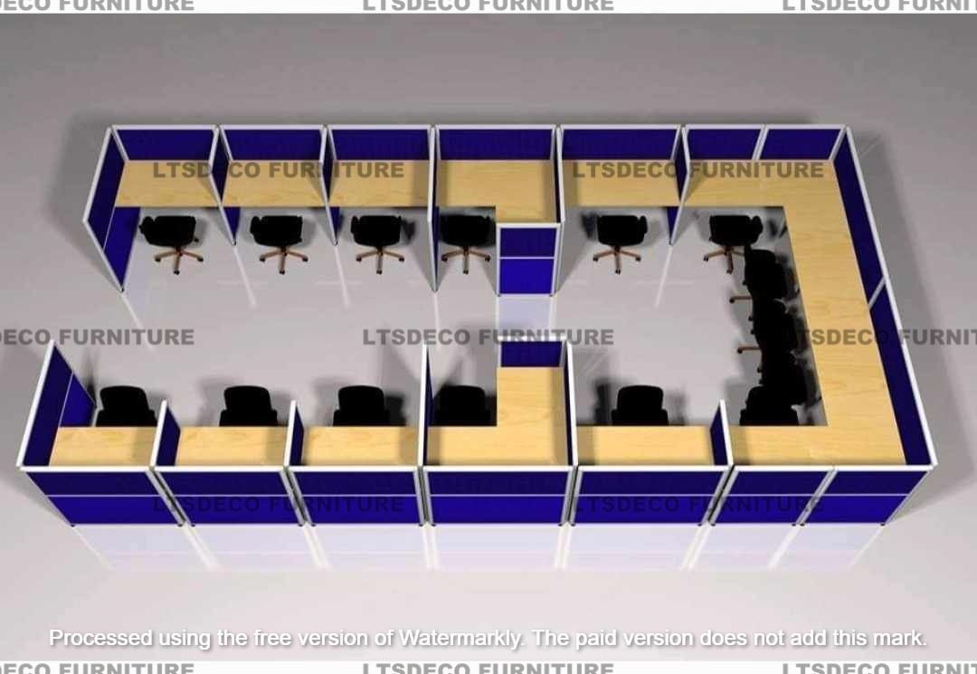 Office Partition Customize Workstation Free Layout, Furniture & Home ...