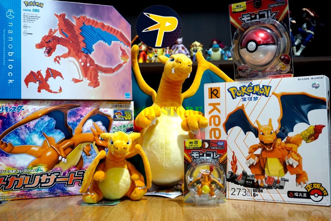 POKEMON CHARIZARD COLLECTION, Hobbies & Toys, Toys & Games on Carousell
