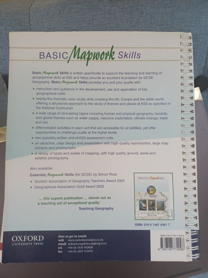 OXFORD Basic Mapwork Skills, Hobbies & Toys, Books & Magazines ...