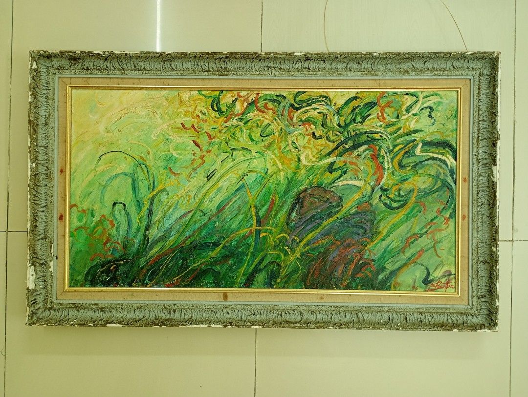 Artist Tan Peng Hooi Oil Paintings, Hobbies & Toys, Collectibles ...