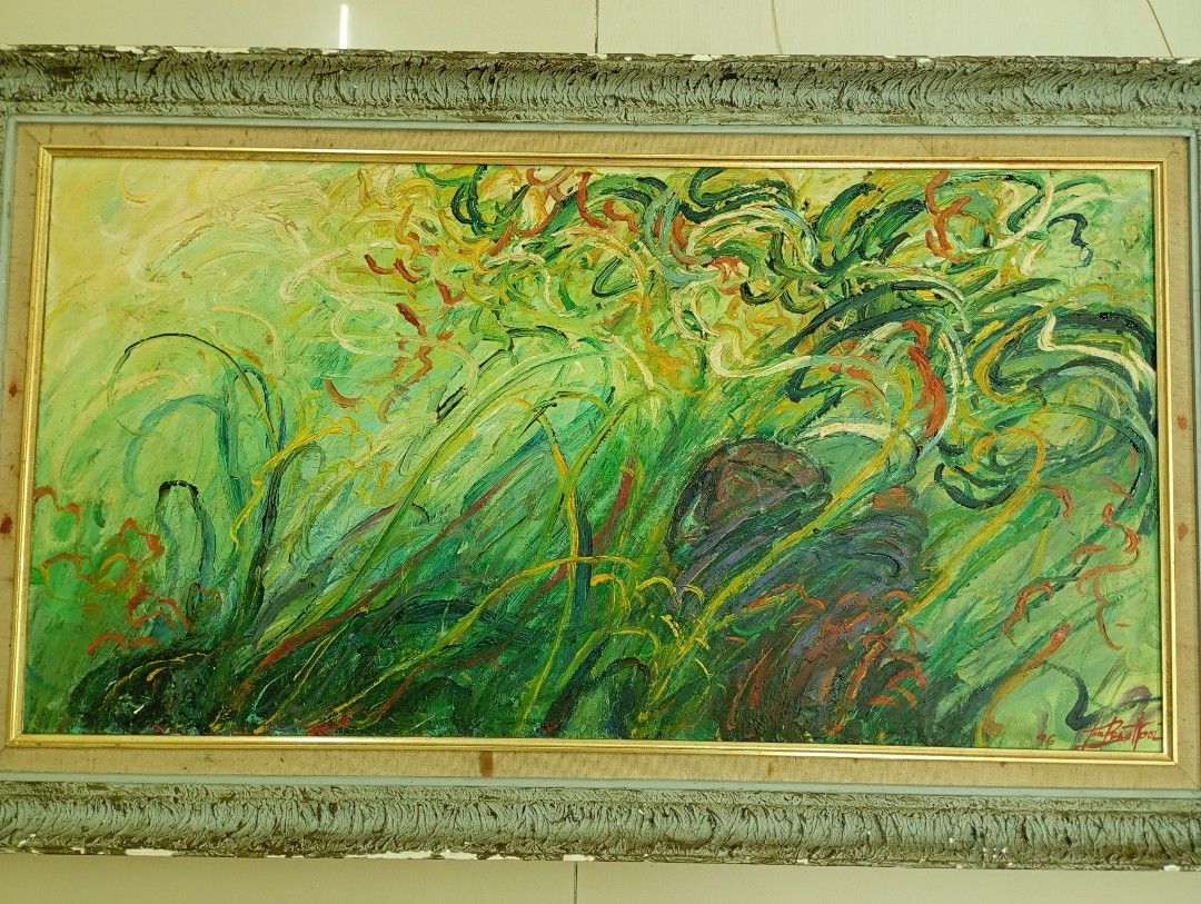 Artist Tan Peng Hooi Oil Paintings, Hobbies & Toys, Collectibles ...