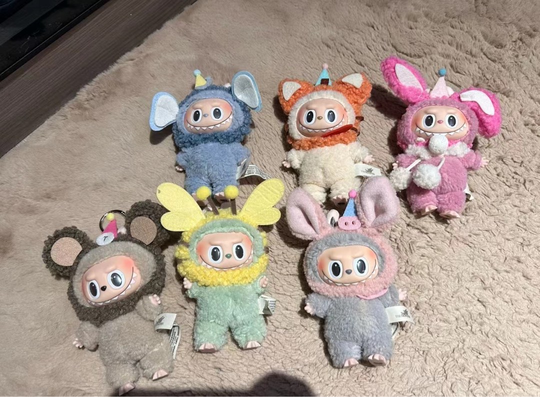 Popmart LaBuBu The Monsters (Whole set) *included hair band on them ...