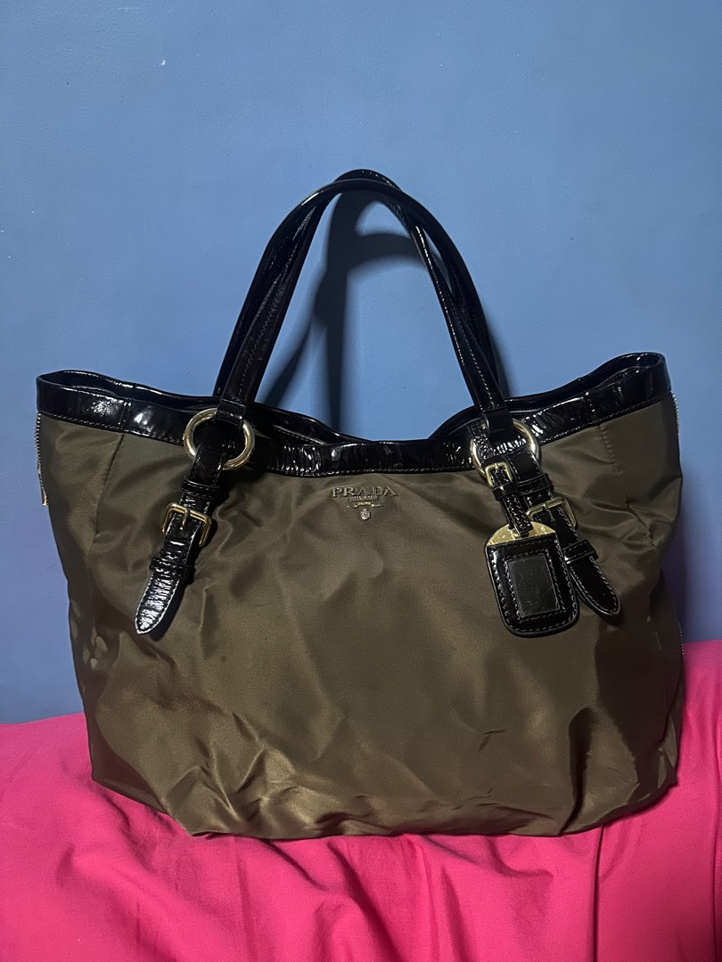Prada Extra Large Tote Bag (Brown), Women's Fashion, Bags & Wallets, Shoulder Bags on Carousell