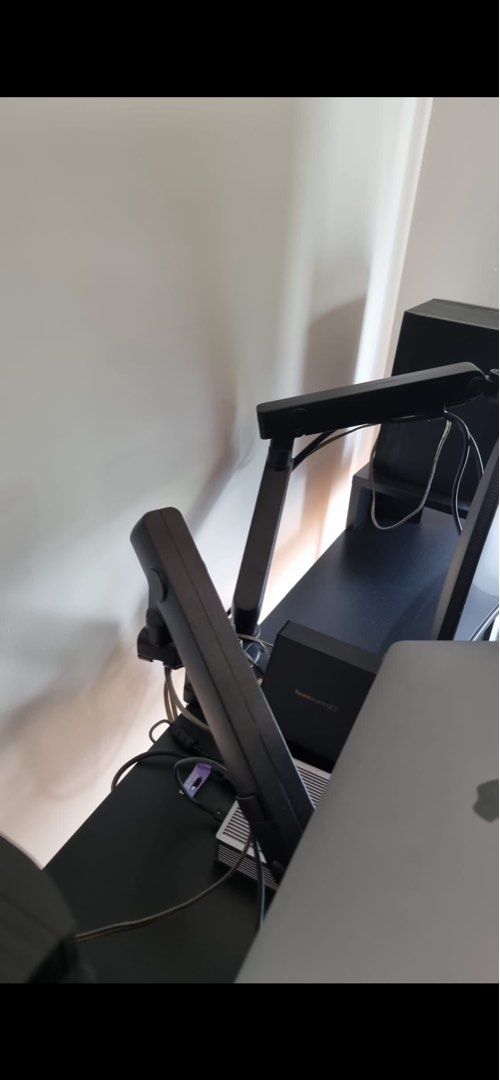 Prism Arch Stealth Dual Computer Monitor Arms, Computers & Tech, Office ...