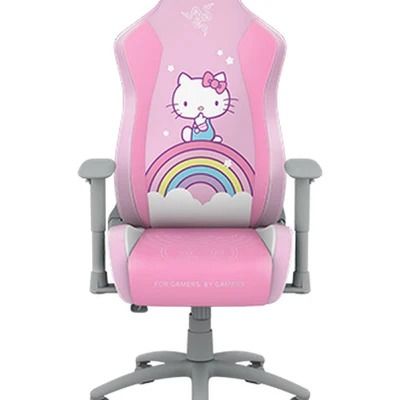 RAZER ISKUR X ERGONOMIC GAMING CHAIR HELLO KITTY AND FRIENDS EDITION ...