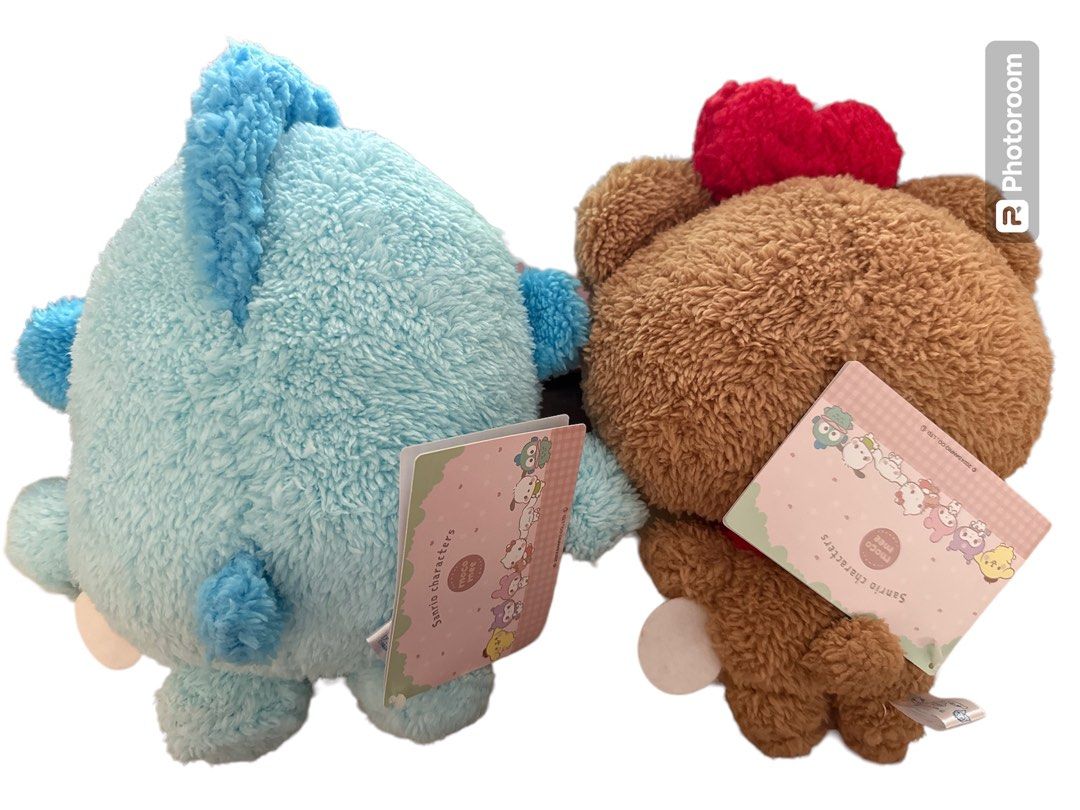 全新正版 Sanrio moco mee系列 水怪 tiny chum hello kitty 熊仔 中公仔, 興趣及遊戲, 玩具 & 遊戲類 - Carousell