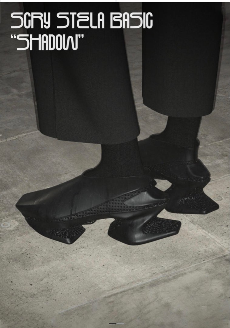 全網唯一 SCRY STELA BASIC “SHADOW” 異形鞋, 他的時尚, 鞋類, 休閒鞋、涼鞋在旋轉拍賣