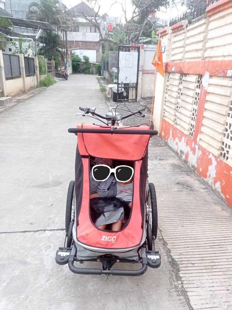 Sepeda cargo/trailer/minivelo Zigo Leader bike (thule, burley), Olah ...