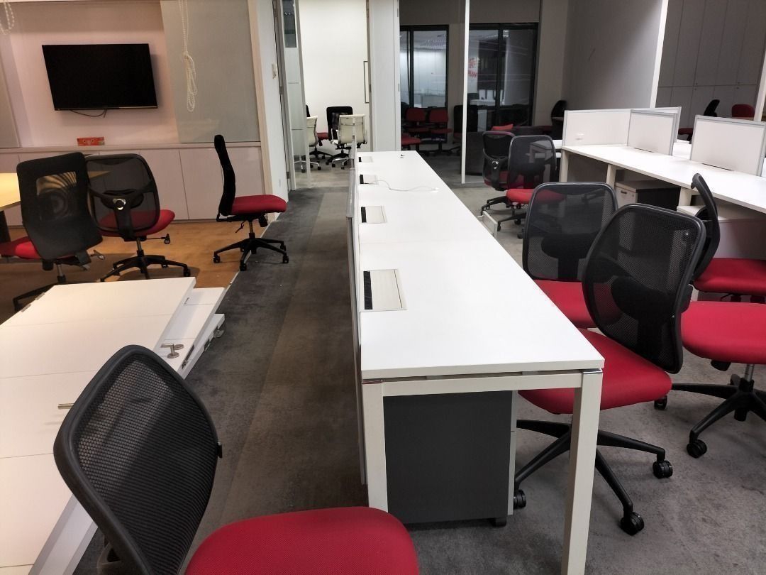 Single, 2 in 1, 4 in 1, 6 in 1, Executive Workstation, with divider ...
