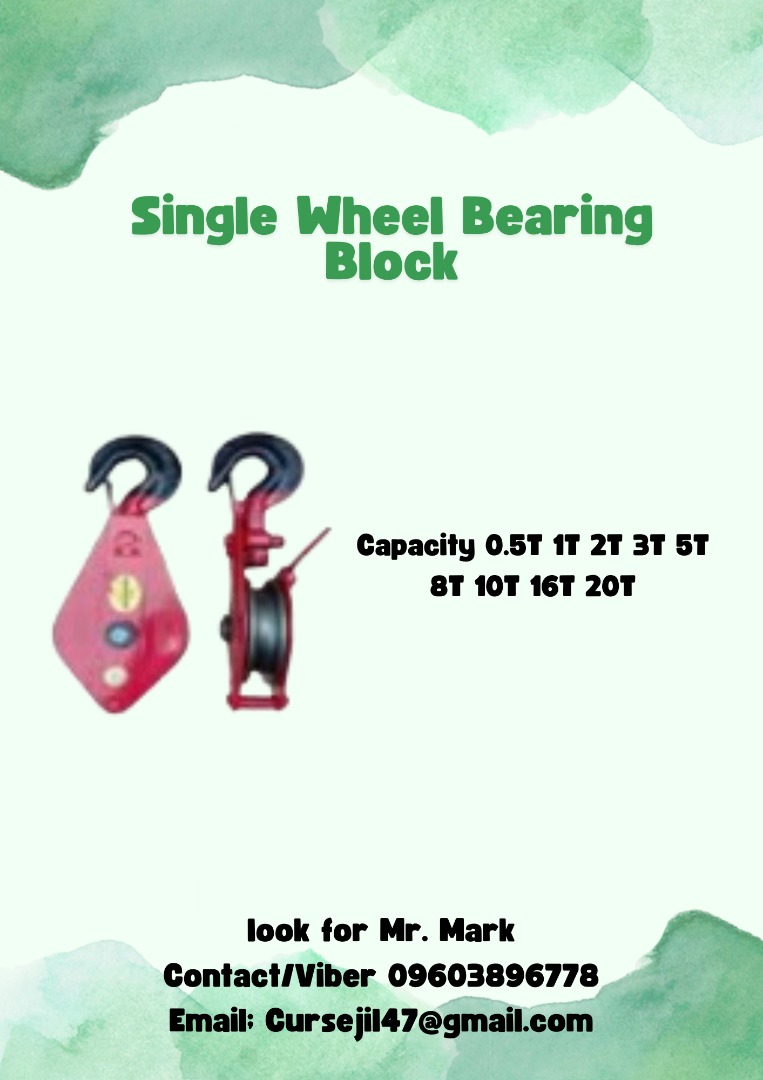 Single Wheel Bearing Block, Commercial & Industrial, Construction ...