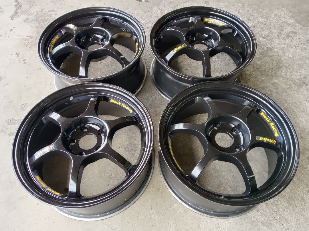Sport black racing pro N1 17inch, Auto Accessories on Carousell