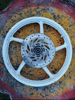 enkei rs 16 inch sports rim vios tyre 70%, Auto Accessories on Carousell