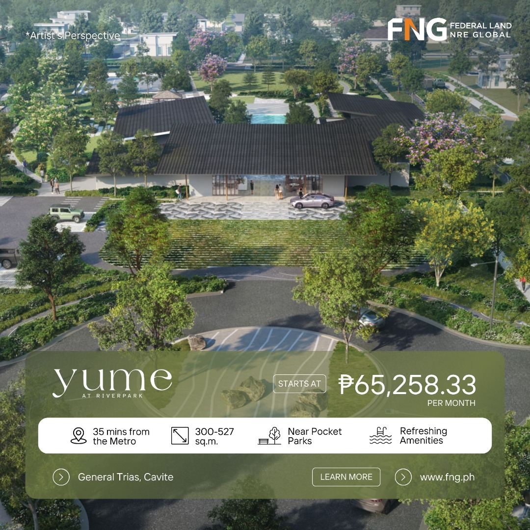 The Yume at Riverpark Japanese-inspired pre-selling lots for sale ...