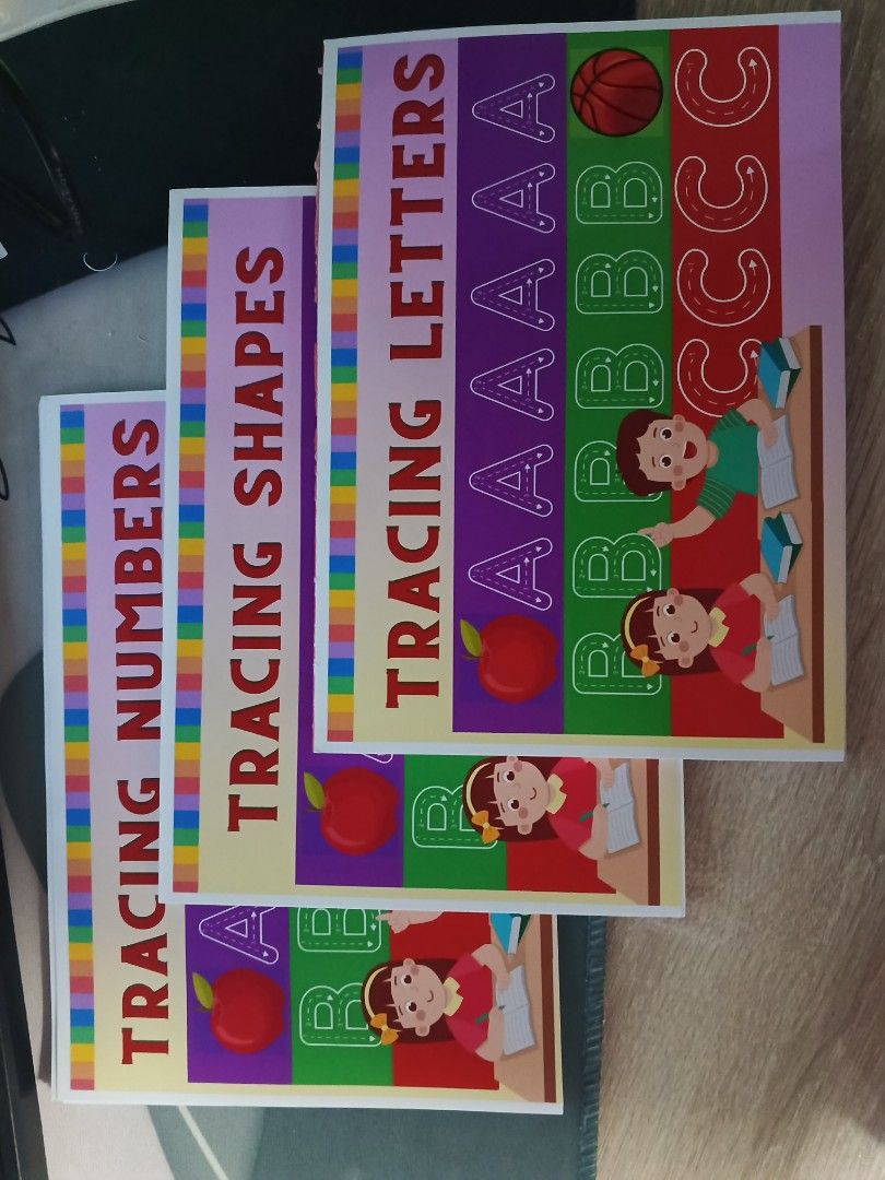 Tracing Pad ( Shapes and lines), Hobbies & Toys, Books & Magazines ...