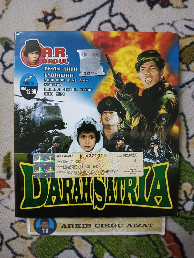VCD DARAH SATRIA, Hobbies & Toys, Music & Media, CDs & DVDs on Carousell