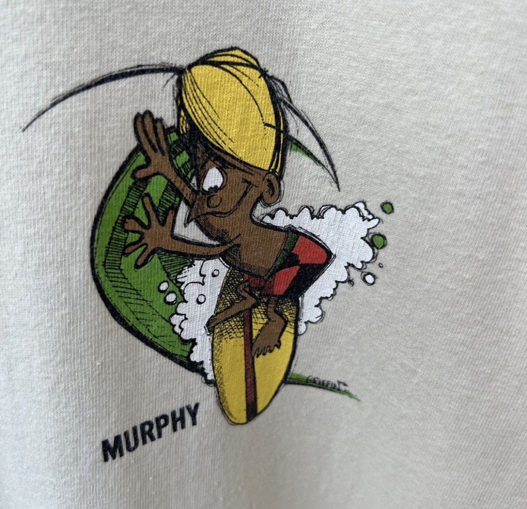 Vintage 90s The Surfer Magazine Murphy Rick Griffins Surf Art Tee ...