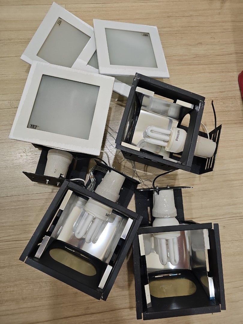 YET Plus Brand Plaster Ceiling Downlight Glass surface, Furniture ...