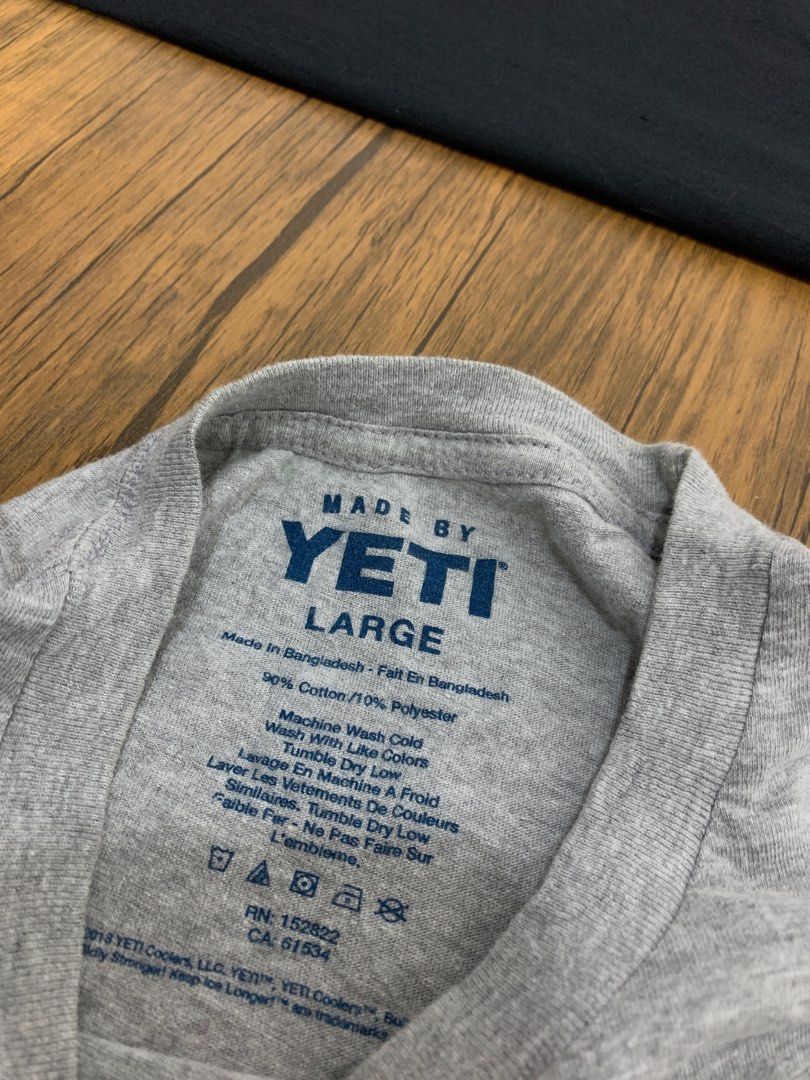 YETI, Men's Fashion, Tops & Sets, Tshirts & Polo Shirts on Carousell