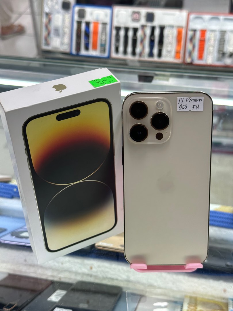 14 promax 256gb openline complete package same serial, Mobile Phones ...