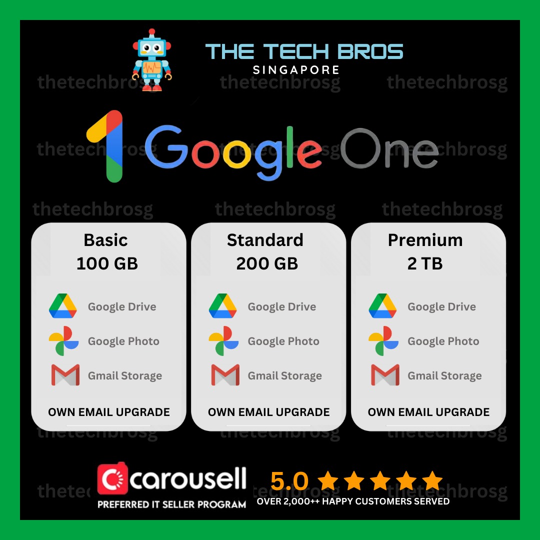 ⭐️ Google Drive Storage Upgrade Google One Storage Upgrade | 100GB ...