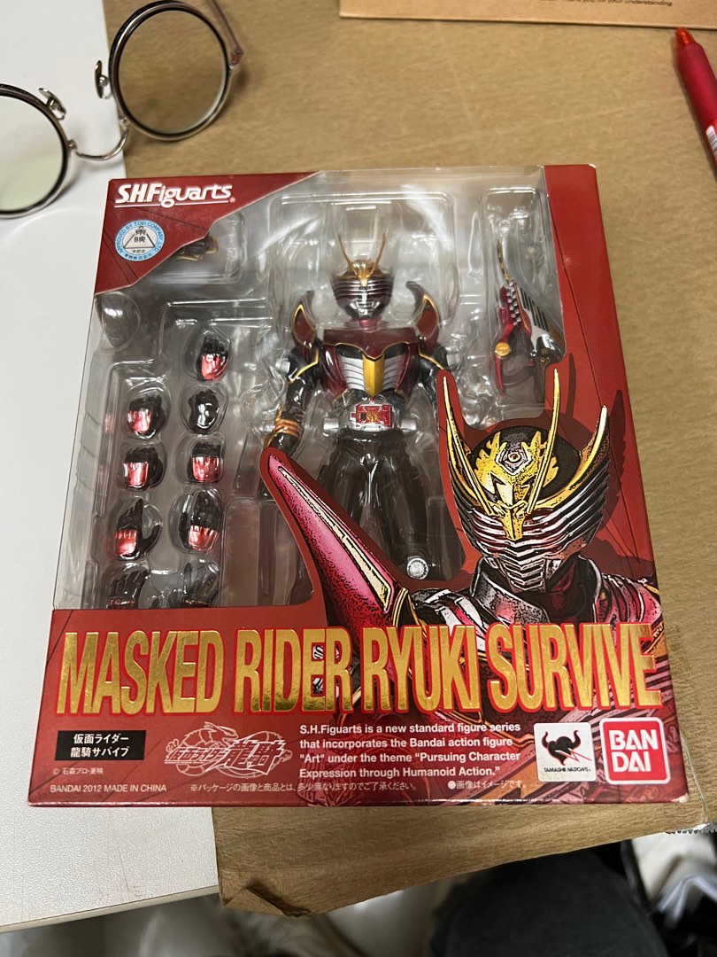 幪面超人 Shf 龍騎 生存模式 Ryuki survive 日版, 興趣及遊戲, 玩具 & 遊戲類 - Carousell