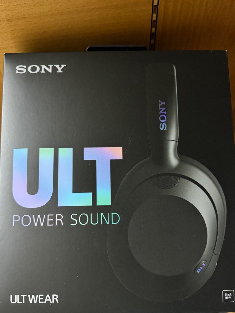 全新 Sony ULT WEAR 黑色 Black 港行 有單, 音響器材, 頭戴式/罩耳式耳機 - Carousell