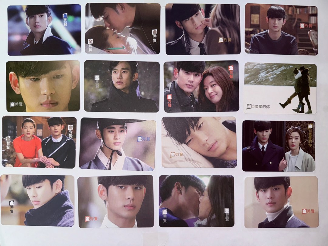 淚之女王金秀賢 橫款YesCard系列 來自星星的你系列, 興趣及遊戲, 收藏品及紀念品, 韓流 - Carousell