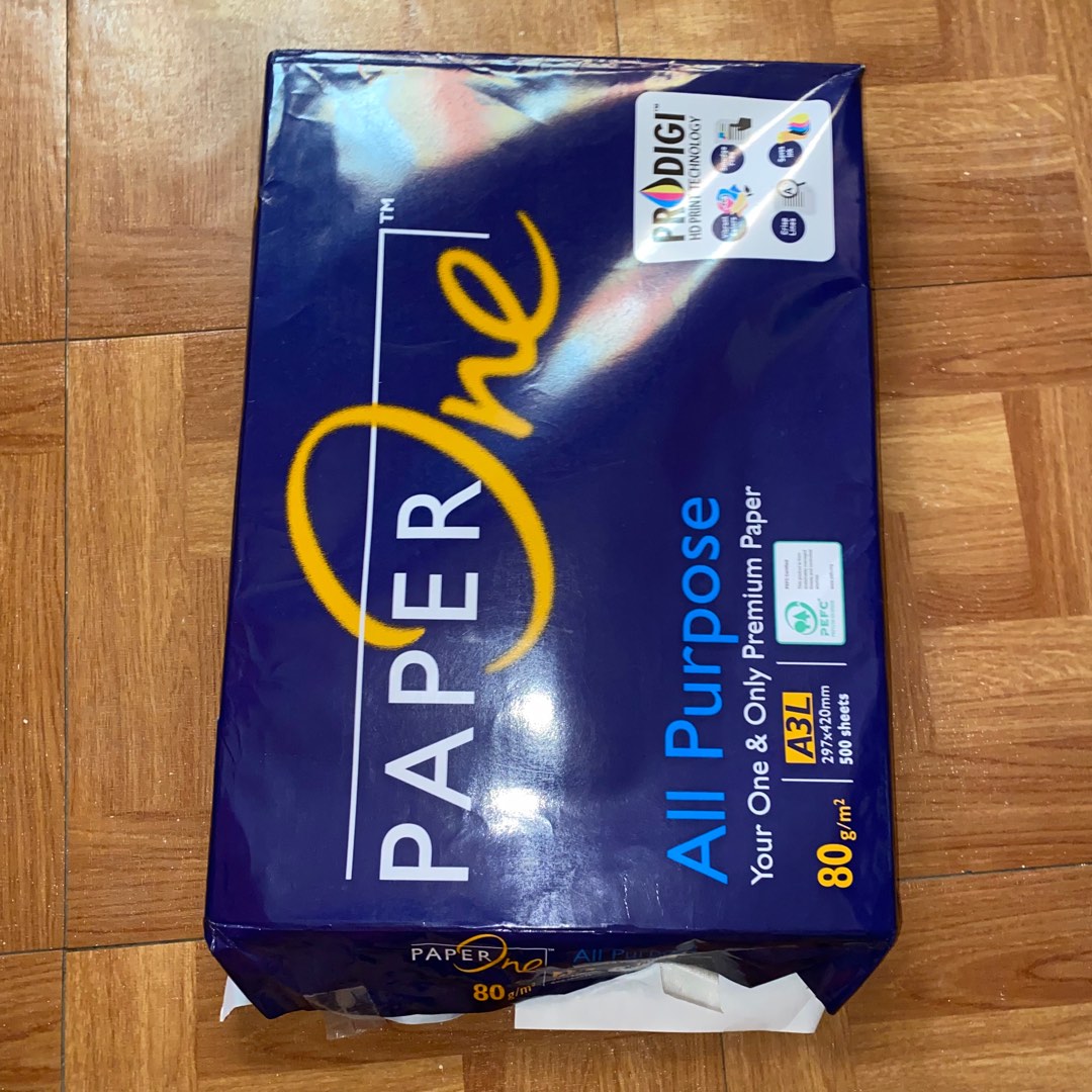 A3 Paper One 80 gsm, Hobbies & Toys, Stationary & Craft, Other ...