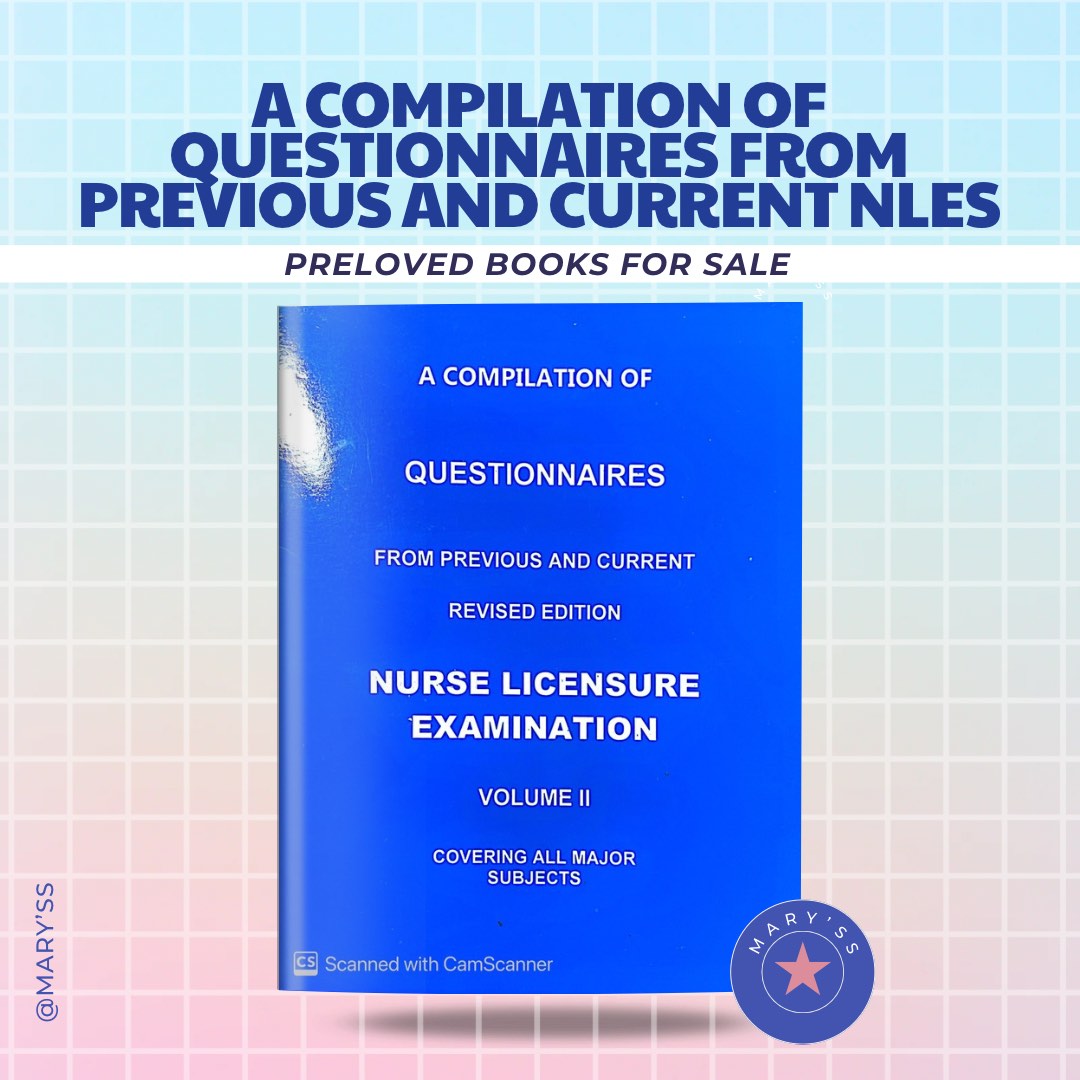 A Compilation of Questionnaires from Previous NLE, Hobbies & Toys ...