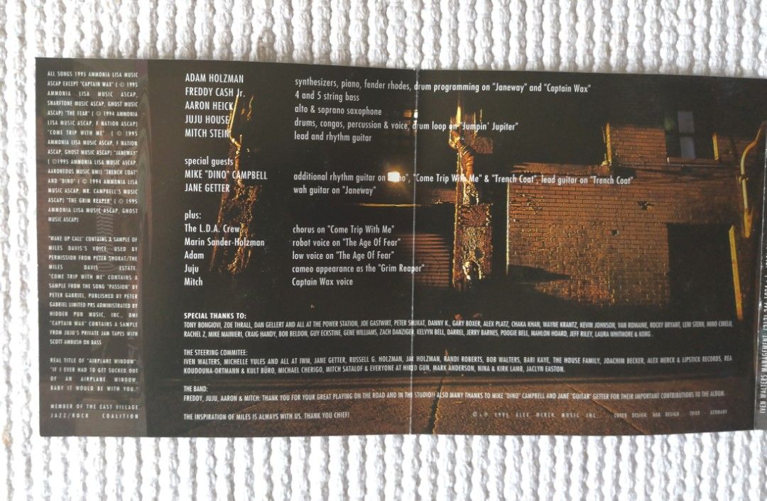 ADAM HOLZMAN BAND / MANIFESTO / Album CD, Hobbies & Toys, Music & Media ...