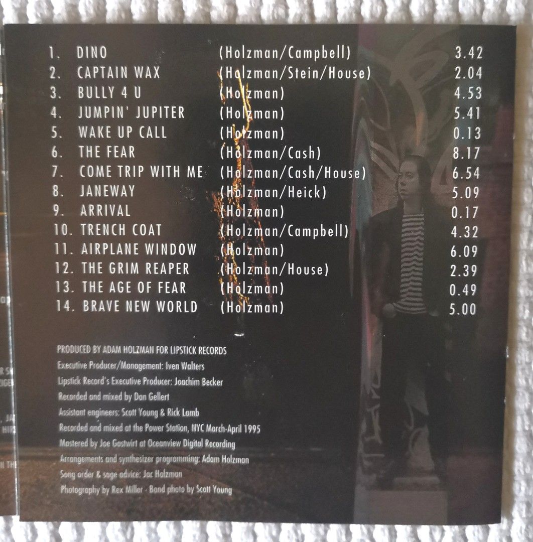 ADAM HOLZMAN BAND / MANIFESTO / Album CD, Hobbies & Toys, Music & Media ...