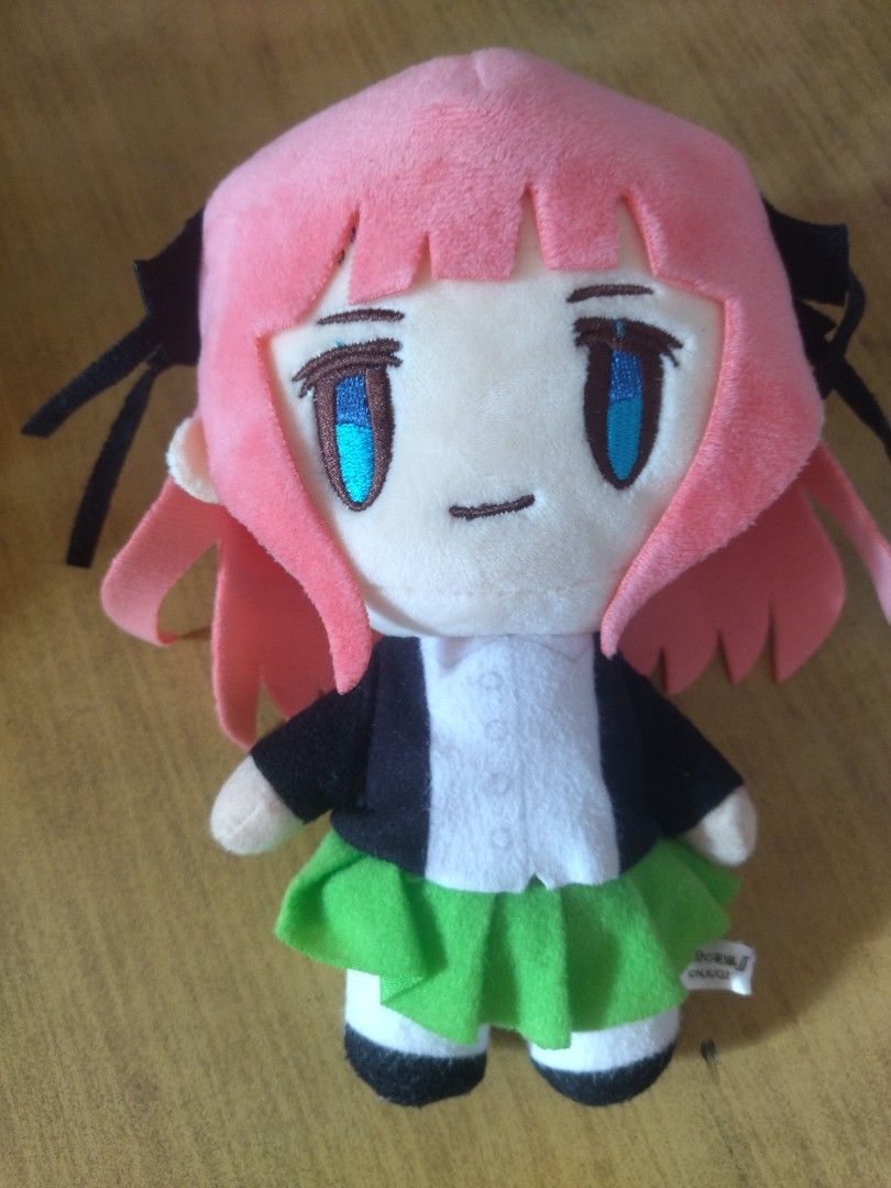 Anime Nino nakano plush, Hobbies & Toys, Toys & Games on Carousell