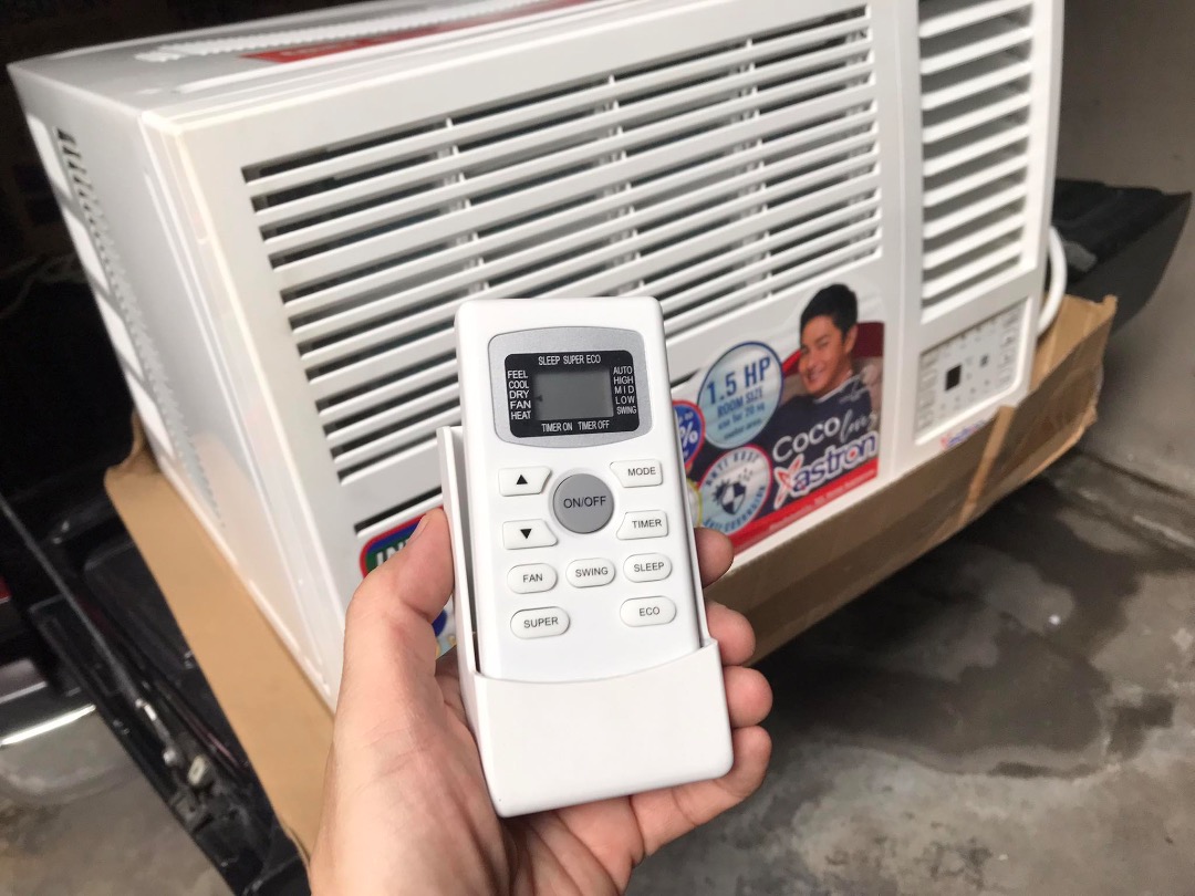 Astron 1.5HP Window Aircondition, Furniture & Home Living, Home Improvement & Organization, Home ...