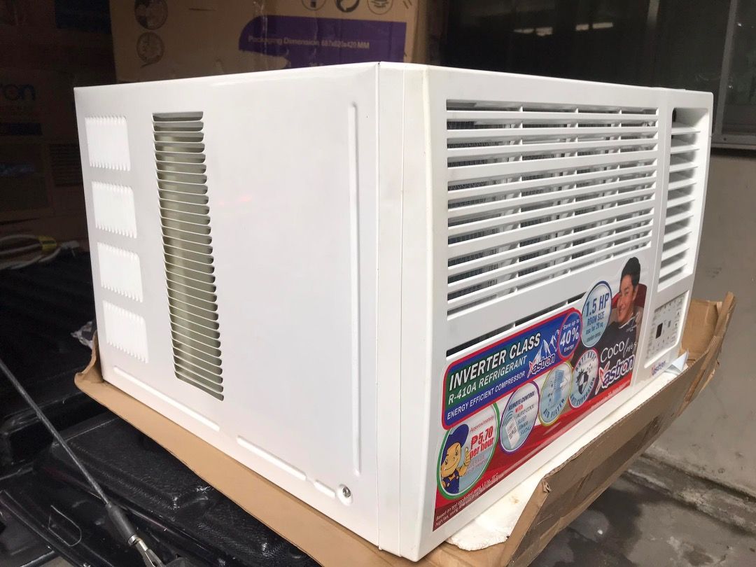 Astron 1.5HP Window Aircondition, Furniture & Home Living, Home Improvement & Organization, Home ...