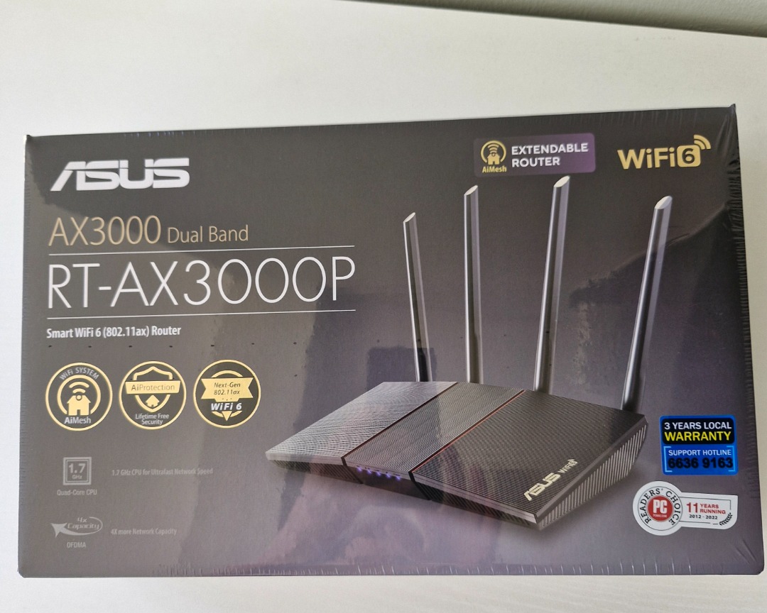 Asus RT-AX3000P, Computers & Tech, Parts & Accessories, Networking on ...