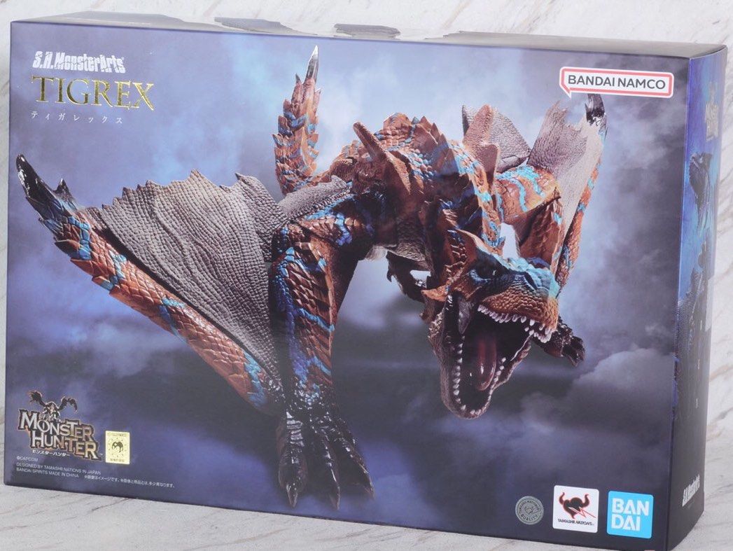 [Backorder] Japan stock Tigrex S.H. MonsterArts SHF Monster Hunter Rise ...