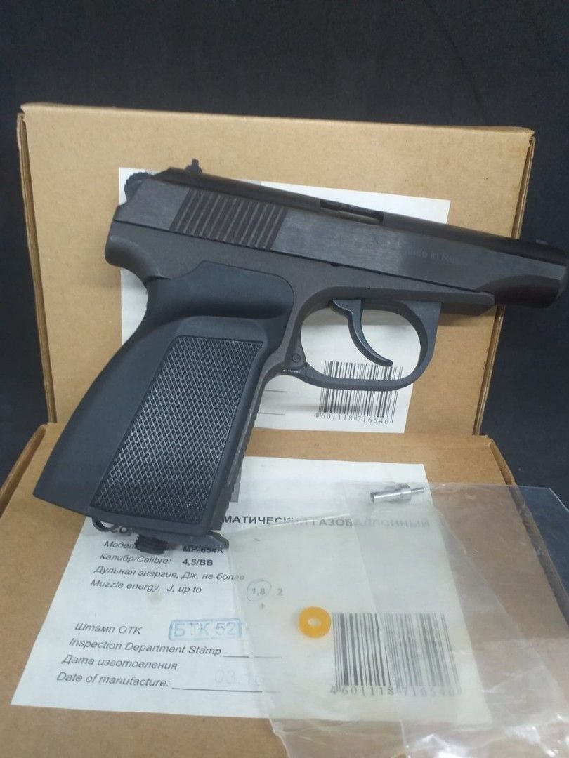 BAIKAL MAKAROV RUSSIA T16 AIRGUN 4,5mm, Olah Raga, Perlengkapan ...