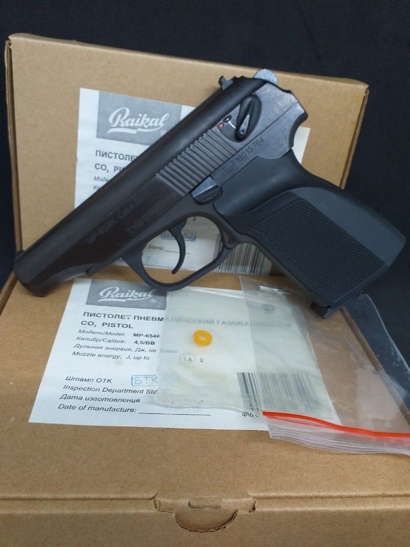 BAIKAL MAKAROV RUSSIA T16 AIRGUN 4,5mm, Olah Raga, Perlengkapan ...