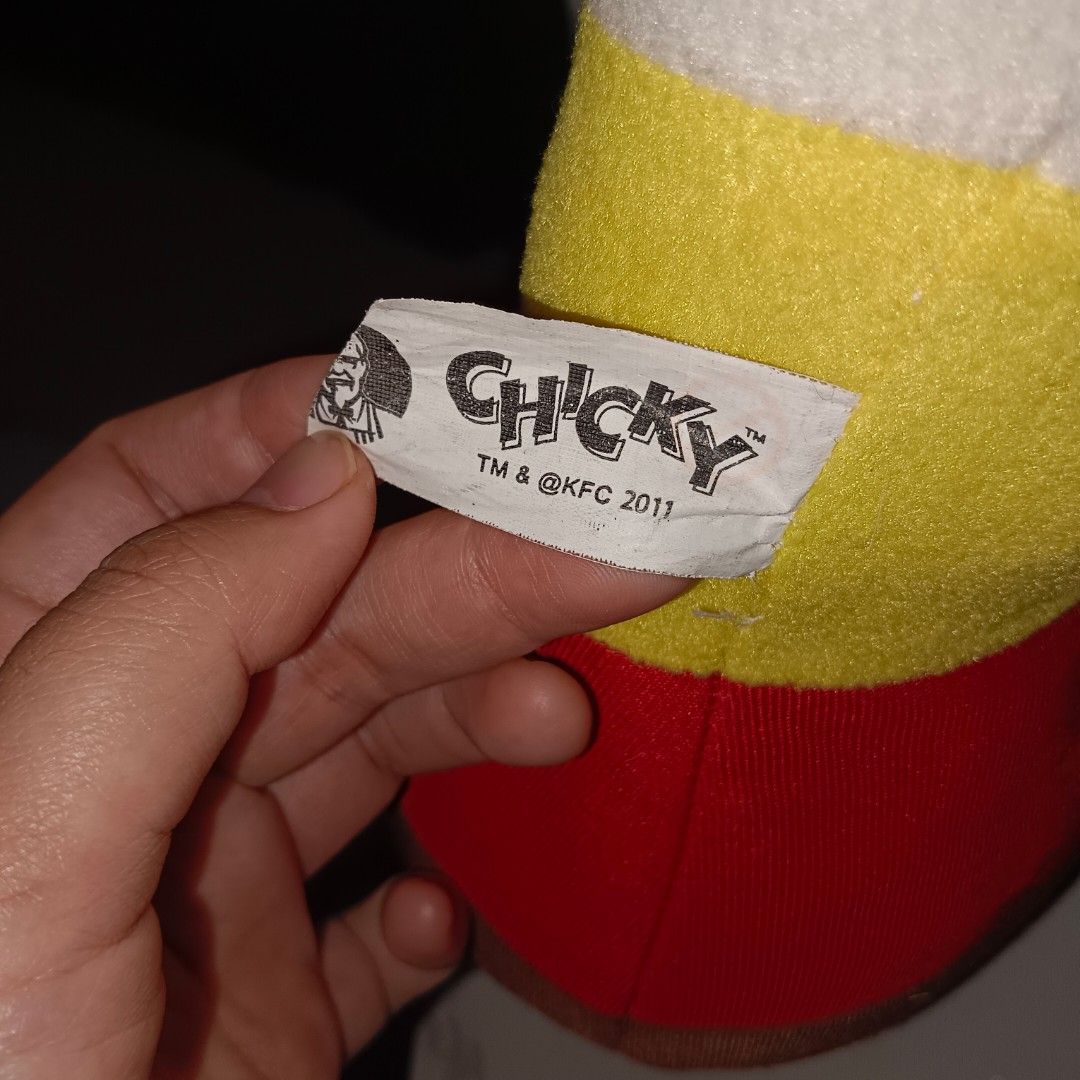 Big KFC Chicky Mascot Plush, Hobbies & Toys, Toys & Games on Carousell