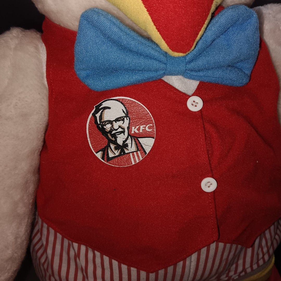 Big KFC Chicky Mascot Plush, Hobbies & Toys, Toys & Games on Carousell