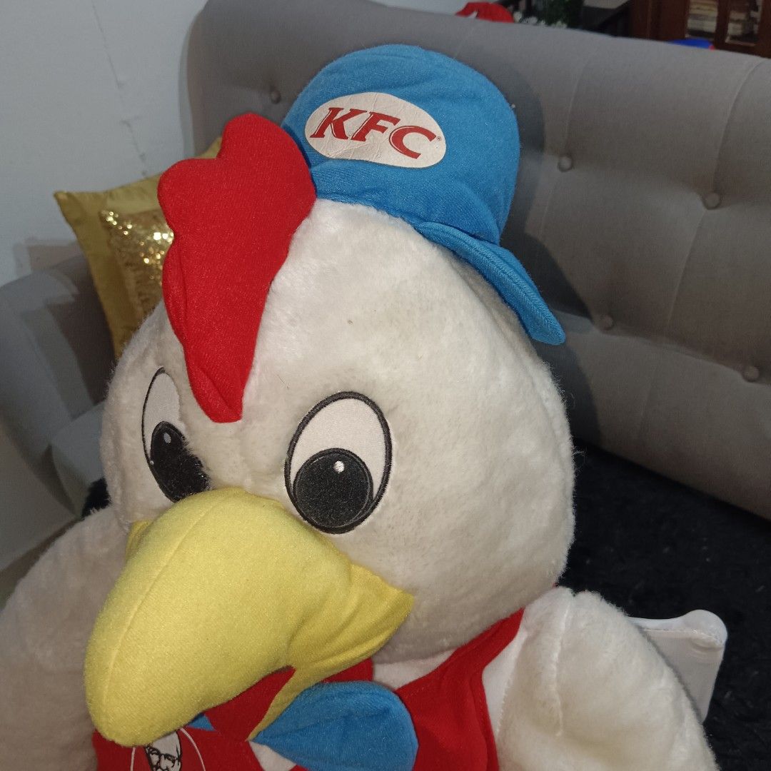 Big KFC Chicky Mascot Plush, Hobbies & Toys, Toys & Games on Carousell