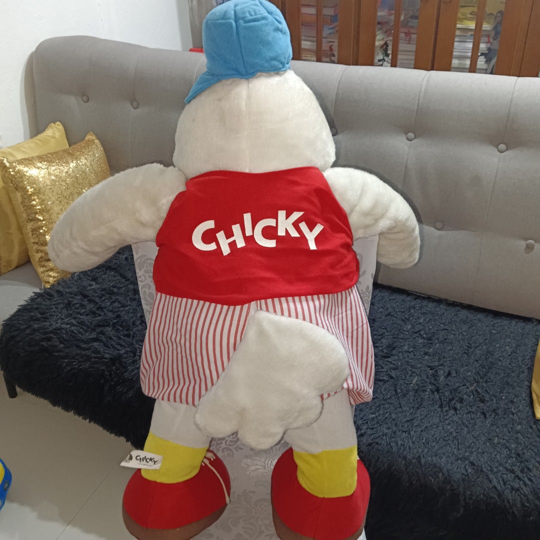Big KFC Chicky Mascot Plush, Hobbies & Toys, Toys & Games on Carousell