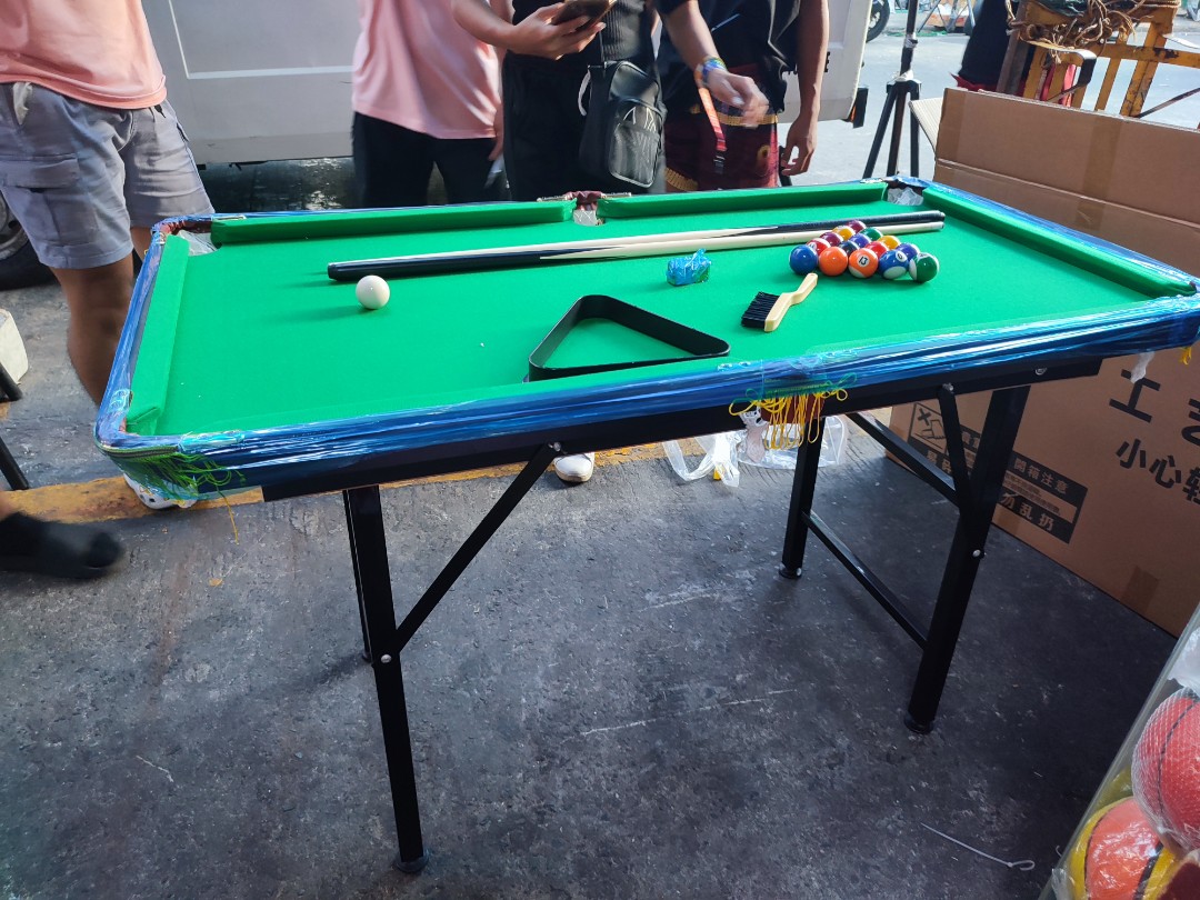 Billiard Table 2 x 4 feet (Junior), Sports Equipment, Sports & Games ...