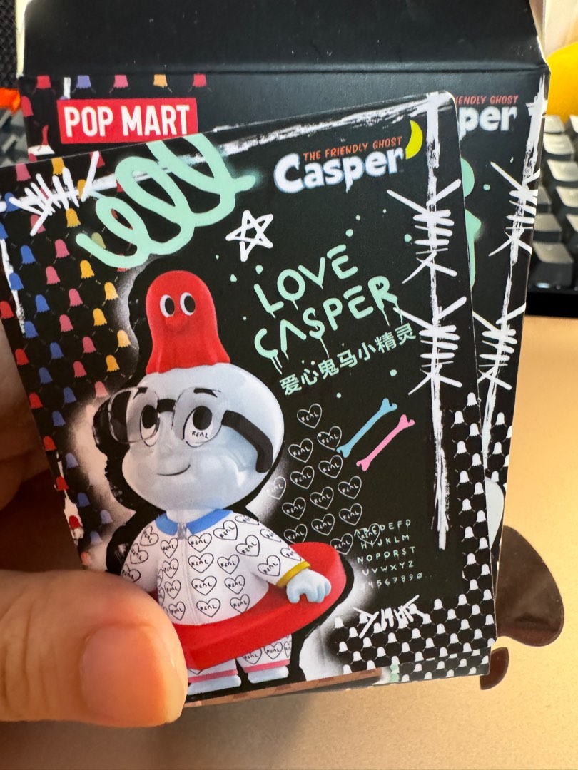 BNIF Love Casper Trevor POP MART, Hobbies & Toys, Toys & Games on Carousell